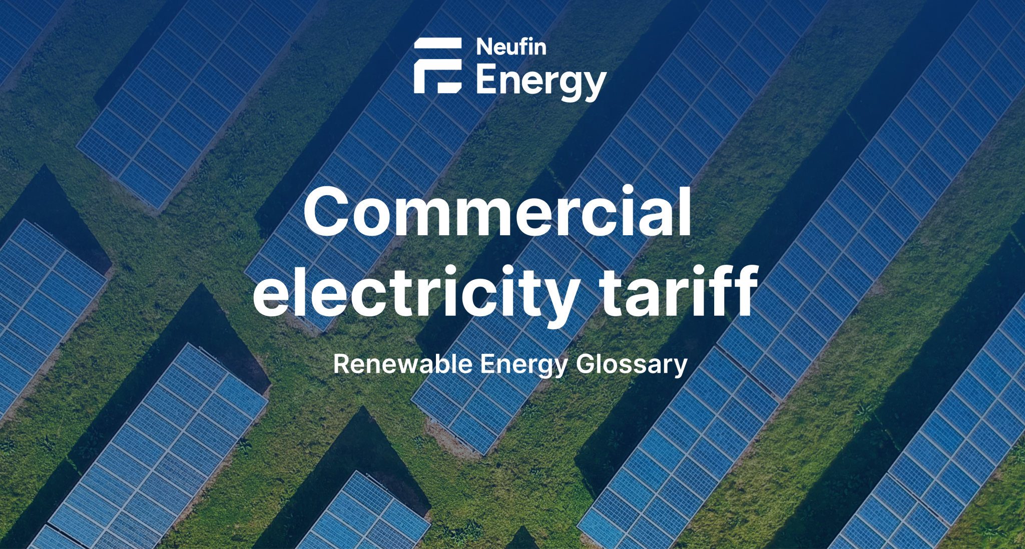 Neufin | Commercial electricity tariff: 3 components explained